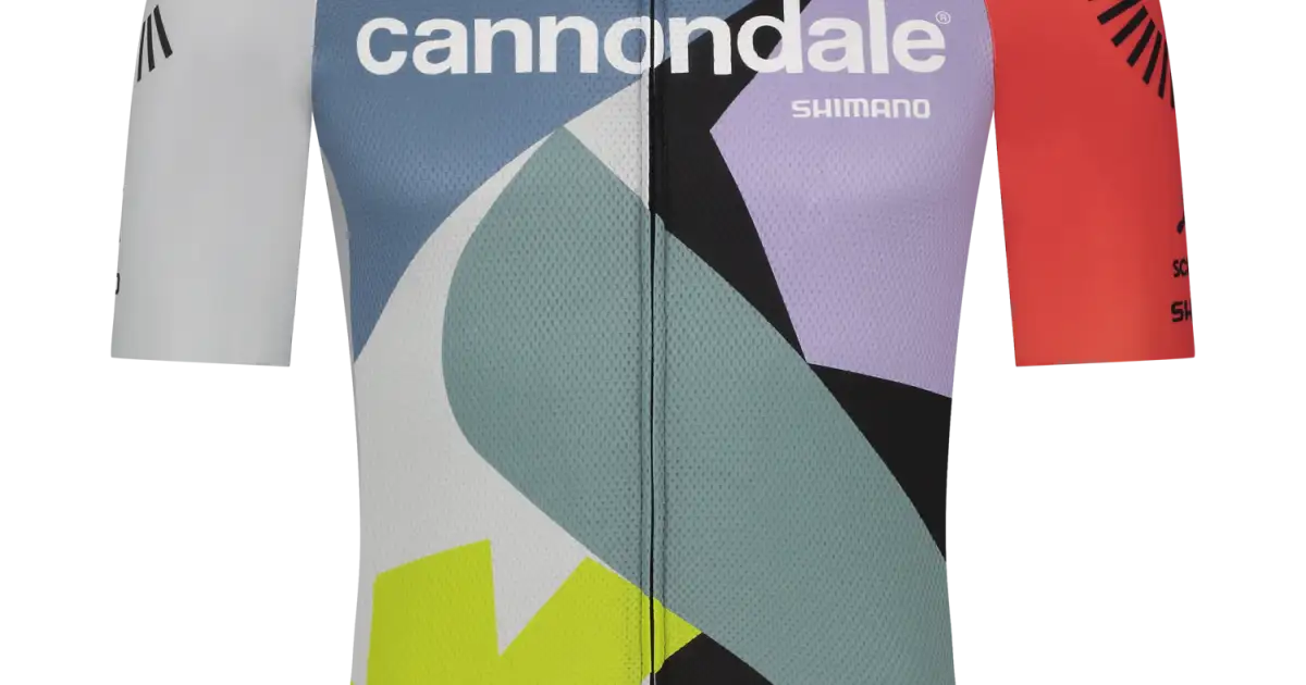 Cannondale CFR Replica men's jersey short sleeve Blue/Yellow | Koloshop